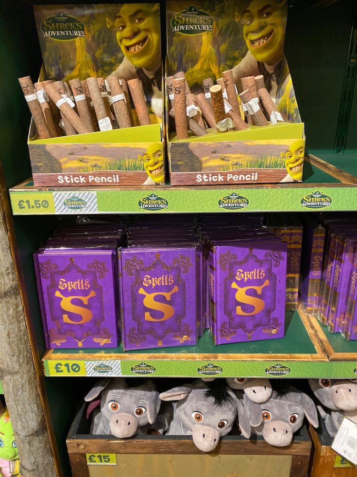 SHREK ADVENTURE SHOP LONDON - SHOPPING GUIDE