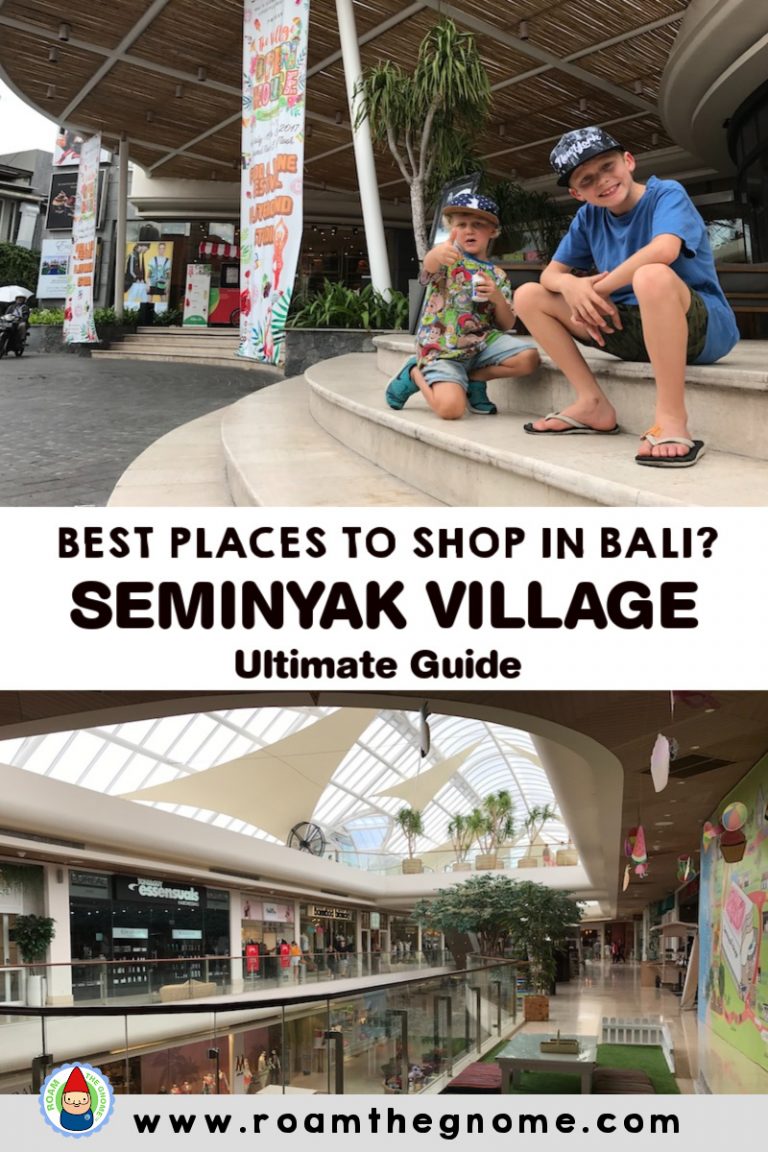 SHOPPING AT SEMINYAK VILLAGE MALL BALI - SNEAK PEEK
